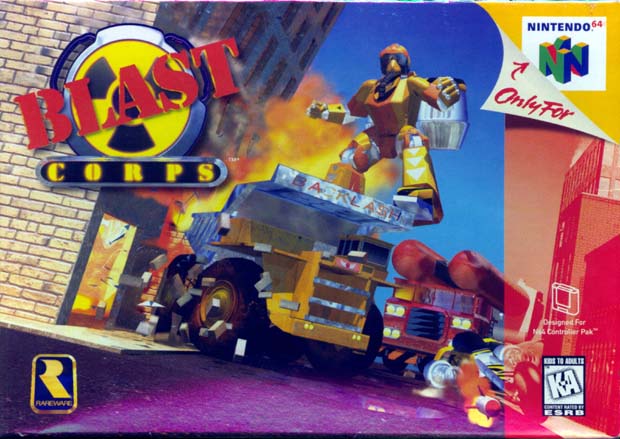 Blast Corps Nintendo 64