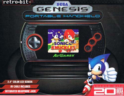 Sega Genesis 20 in 1 Portable Handheld Game System