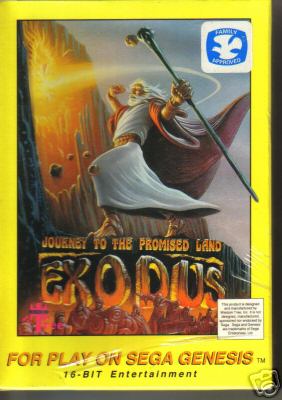 Exodus: Journey to the Promised Land Sega Genesis