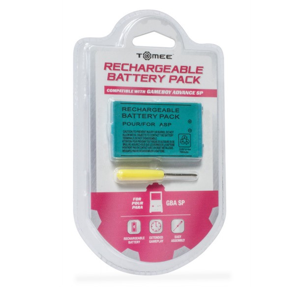 GBA SP Rechargeable Battery Pack - Player's Choice