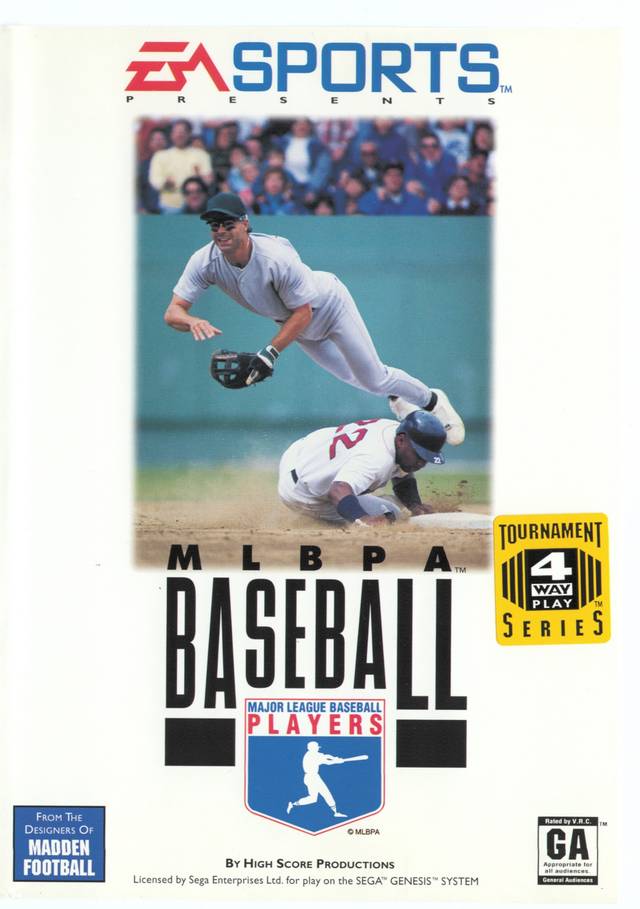 MLBPA Baseball (Sega Genesis Game)