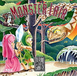 Player's Choice Video Games. Monster Lair (Turbo Grafx 16)