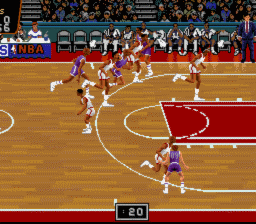 NBA Showdown '94 Sega Genesis