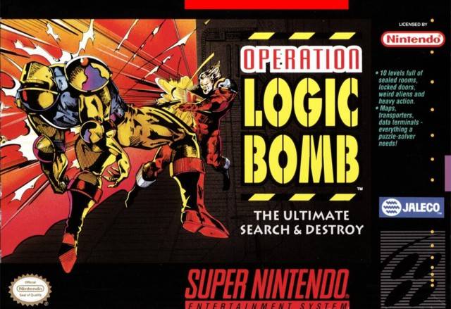 Player's Choice Video Games. Operation Logic Bomb (SNES)