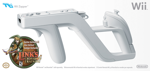 Zapper with Link's Crossbow Training - Nintendo Wii